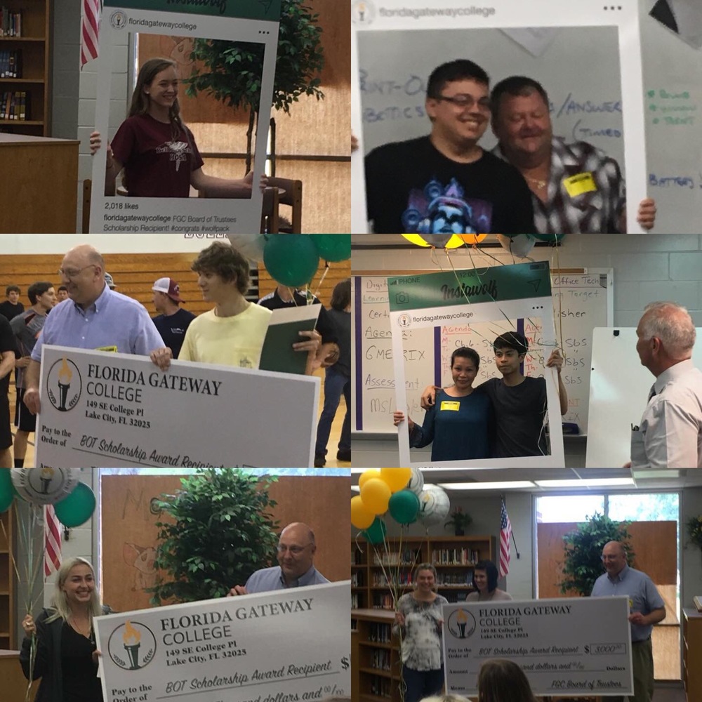 Florida Gateway Presents BHS Seniors with Scholarships | Bell Middle ...